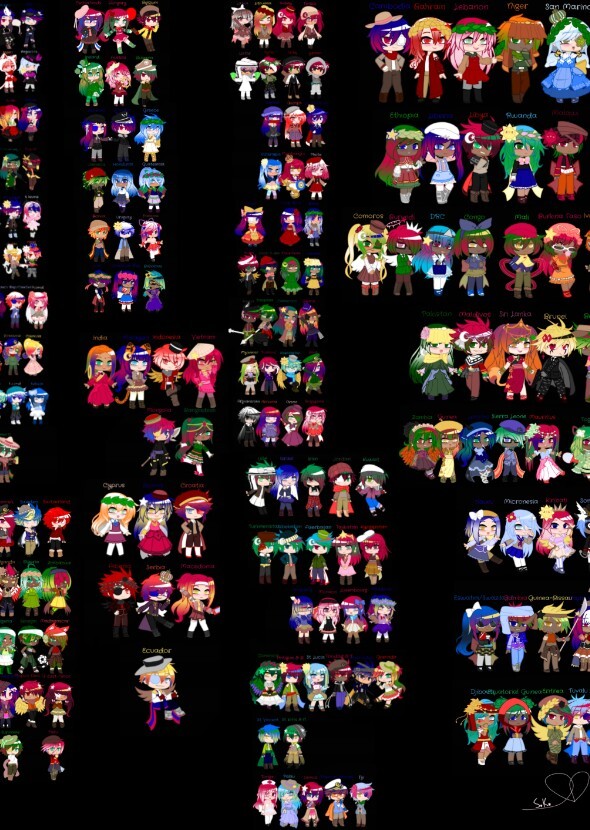 Republic of the Congo Fan Casting for Kholeen's CountryHumans AU (Live ...