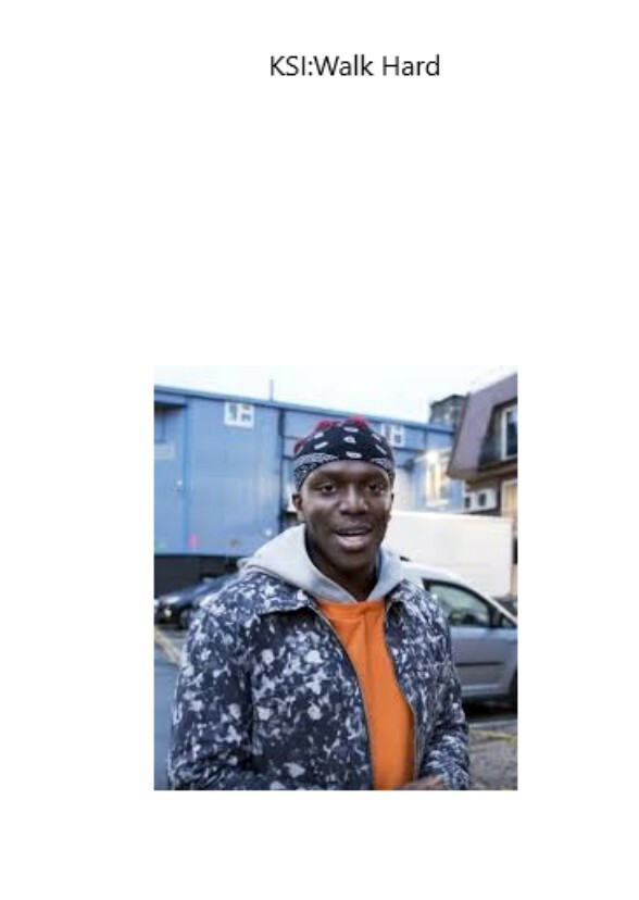 KSI:Walk Hard (2024) Fan Casting on myCast