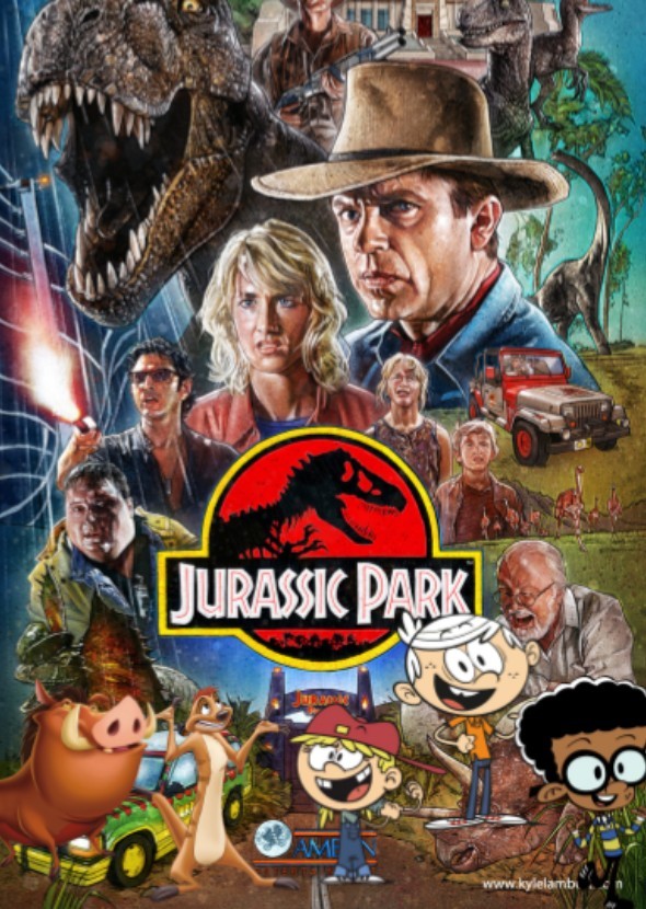Lincoln Loud And Timon And Pumbaa's Adventures Of Jurassic Park Fan ...