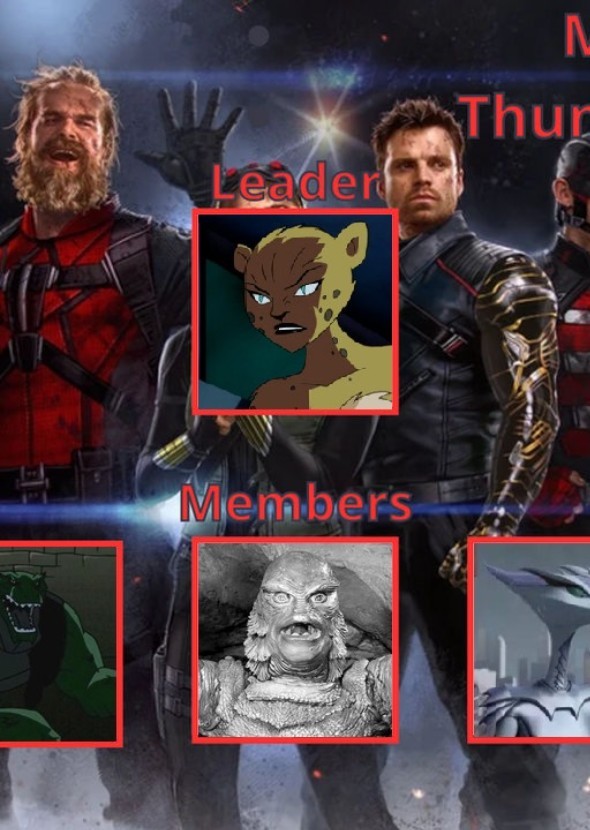 Make your own team of Thunderbolts Fan Casting on myCast