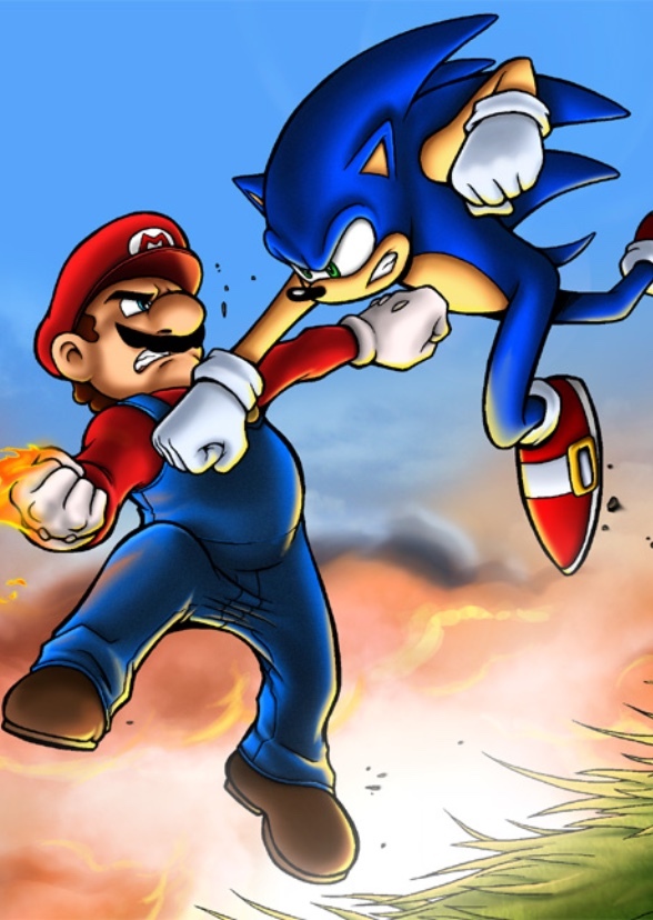 Mario vs Sonic but it's actually just Batman V Superman Fan Casting on myCast