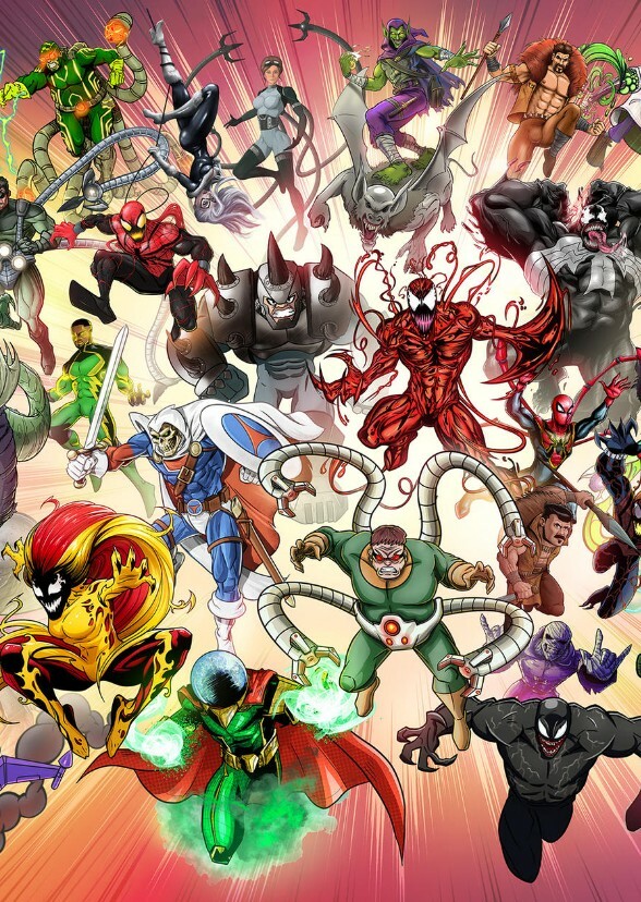 Marvel and Sony Animation presents: The Spider's Rouges Gallery Fan ...