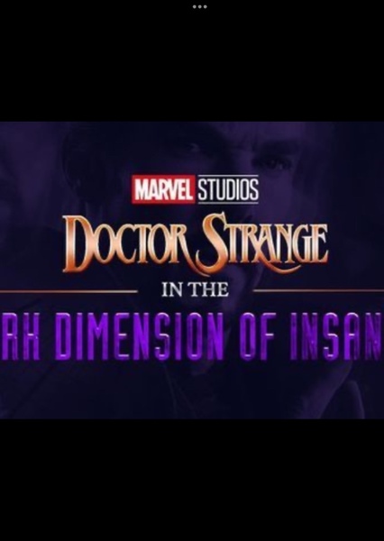 Marvel Studios’ Doctor Strange in the Dark Dimension of insanity Fan ...