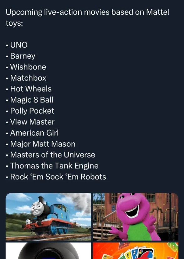 Mattel Cinematic Universe Fan Casting on myCast