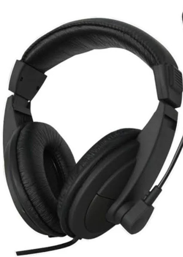 MK 3.5mm Wired Stereo Headset Noise Cancelling Earphone Fan Casting on ...