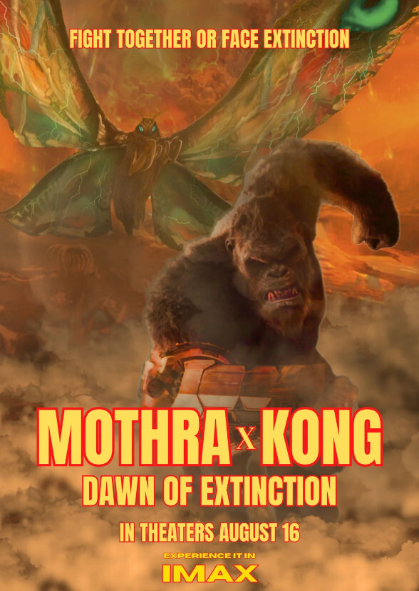 Find an Actor to Play Decors in Mothra x Kong: Dawn of Extinction (2033 ...