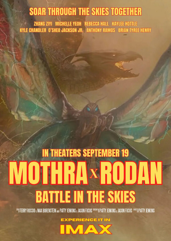 Mothra x Rodan: Battle in the Skies Fan Casting on myCast