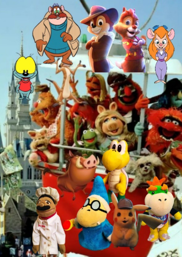 Muppets, Timon And Pumbaa, Chip n Dale, Xavier Riddle, Barnyard Family ...