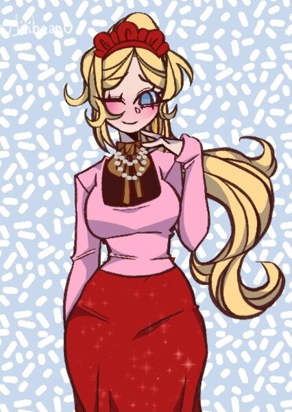 Fan Casting Princess Peach as Inspiration in My OC Info about Evelyn on ...