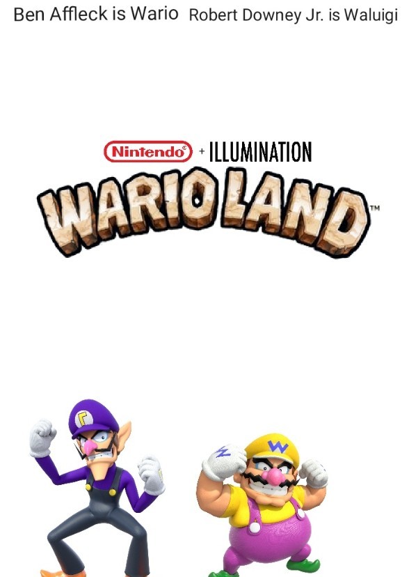 Nintendo + Illumination Wario Land Fan Casting on myCast