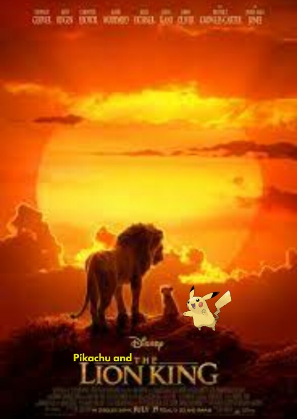 Pikachu and The Lion King (2019) Fan Casting on myCast