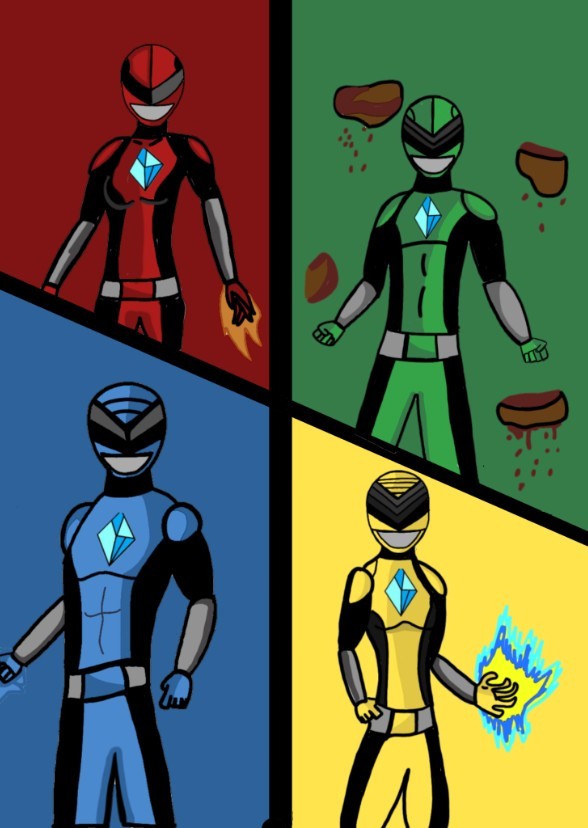 Power Rangers Elements Unleashed (Animated Movie 1) Fan Casting on myCast