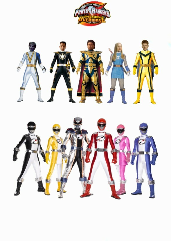 Power Rangers Operation Overdrive Cast