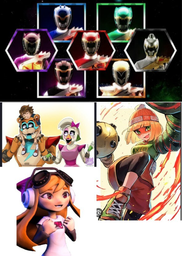 PR DC, but it’s Min Min, Glamrock Freddy, Glamrock Chica, Gregory and ...