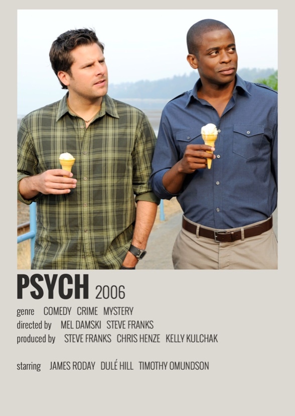 Psych (1986 - 1994) Fan Casting on myCast