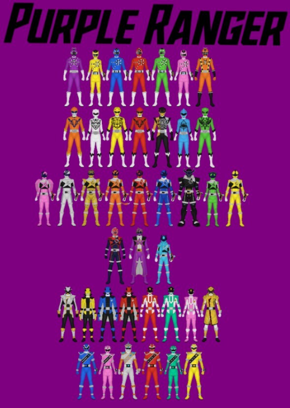 Purple Ranger Power Rangers Skip-Overs Fan Casting on myCast