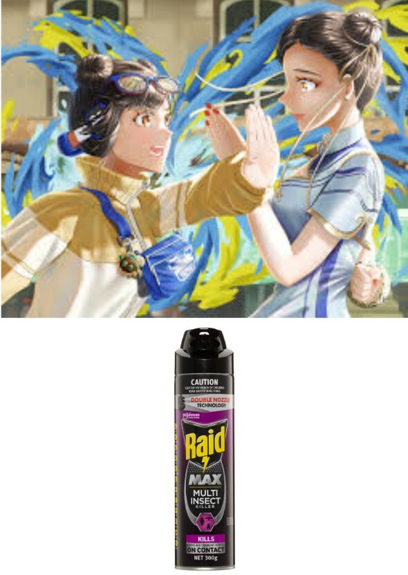 Raid Max Multi-Insect Killer TVC, ft. Chun-Li & Li-Fen Fan Casting on ...