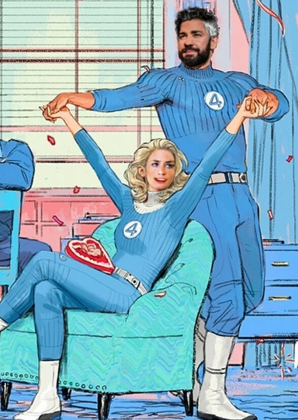 Reed Richards and Sue Storm Fan Casting for RUMOR: Krasinski rehired ...