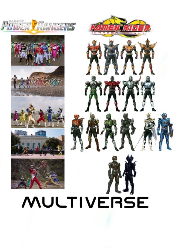 Saban's Power Rangers & Kamen Rider Dragon Knight Multiverse Fan ...