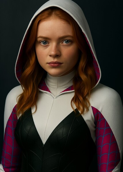 Sadie sink as ghost spider kade live in MCU Fan Casting on myCast