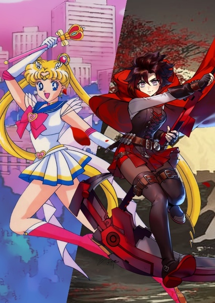 Blake Belladonna Fan Casting for Sailor Moon characters as RWBY ...