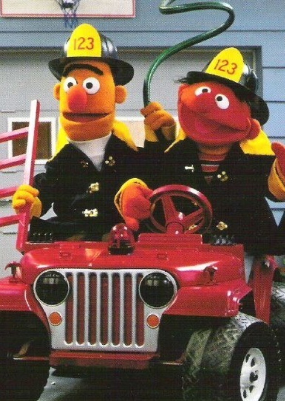 Fan Casting Jeff Bannett as Bert in Sesame Street Presents Fire Department on myCast