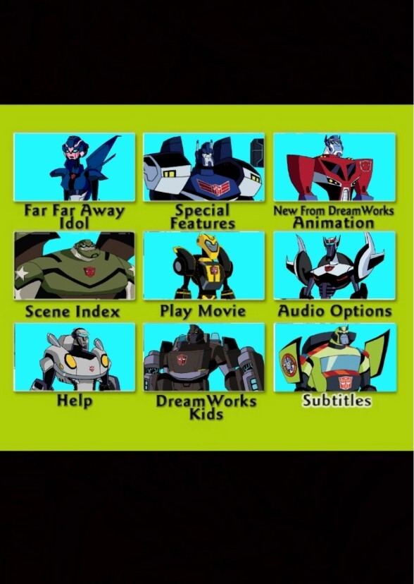 Bumblebee Fan Casting for Shrek 2 DVD Menu Transformers version ...