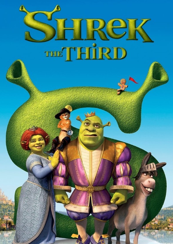 Shrek 3 Dvd Cover