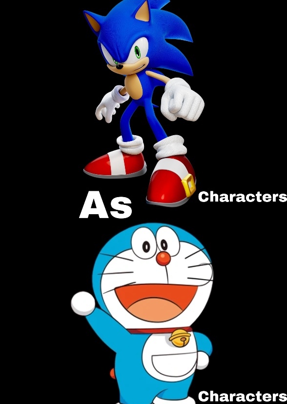 Doraemon Fan Casting for Sonic The Hedgehog characters as Doraemon ...