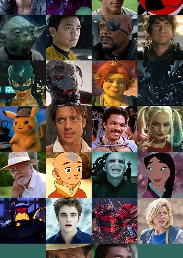 Find an Actor to Play Live-Action Movie in Sorting Fictional Characters ...