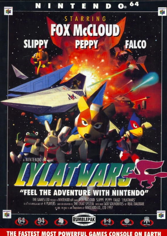 Animation Studio Fan Casting for Star Fox: The Lylat Wars (Animated ...