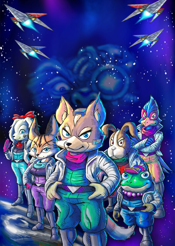 Inspirations Fan Casting for Star Fox VS Star Wolf (Animated SSBCU ...