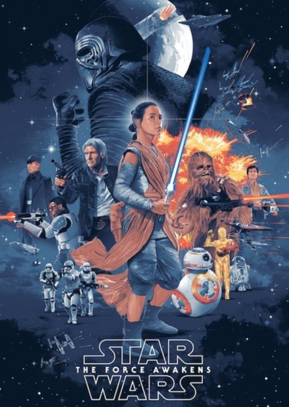 Star Wars Episode Vii Official Poster