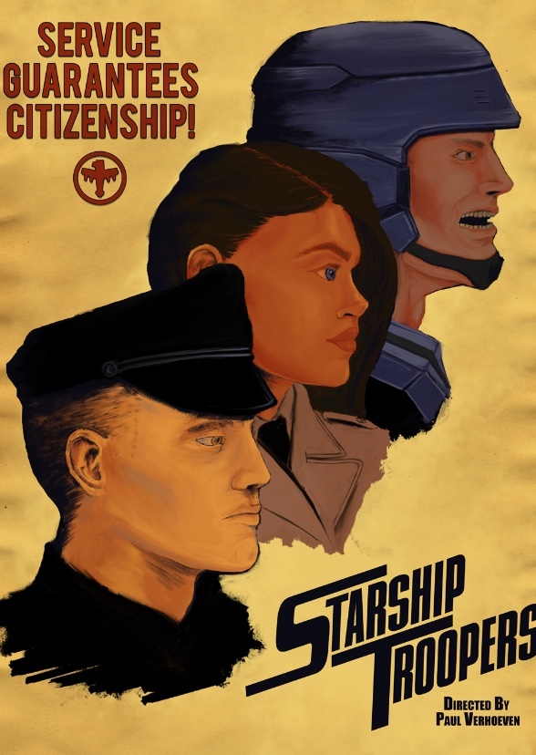 Fan Casting Charlie Sheen as Johnny Rico in Starship Troopers (1987) on ...