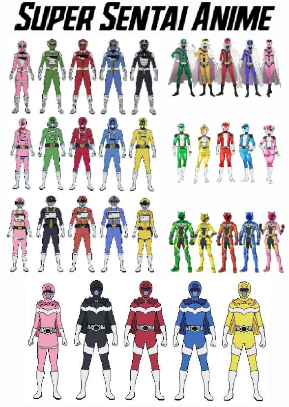 Super Sentai Anime Fan Casting on myCast