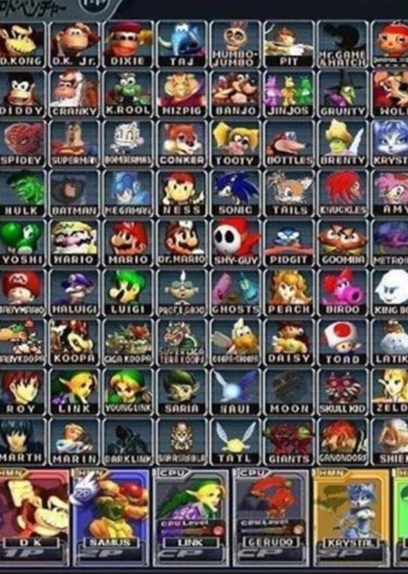 Super Smash Bros. Melee Fake Roster Fan Casting on myCast