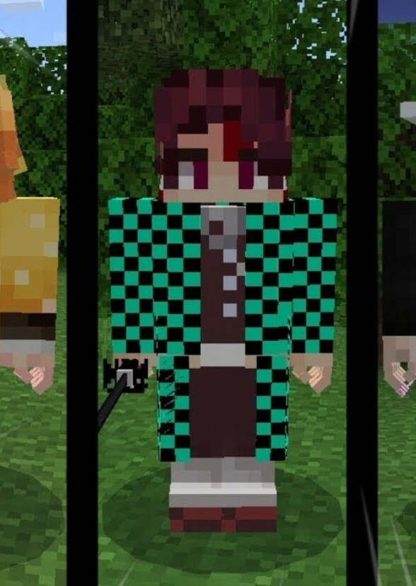 Tanjiro in Minecraft World Fan Casting on myCast