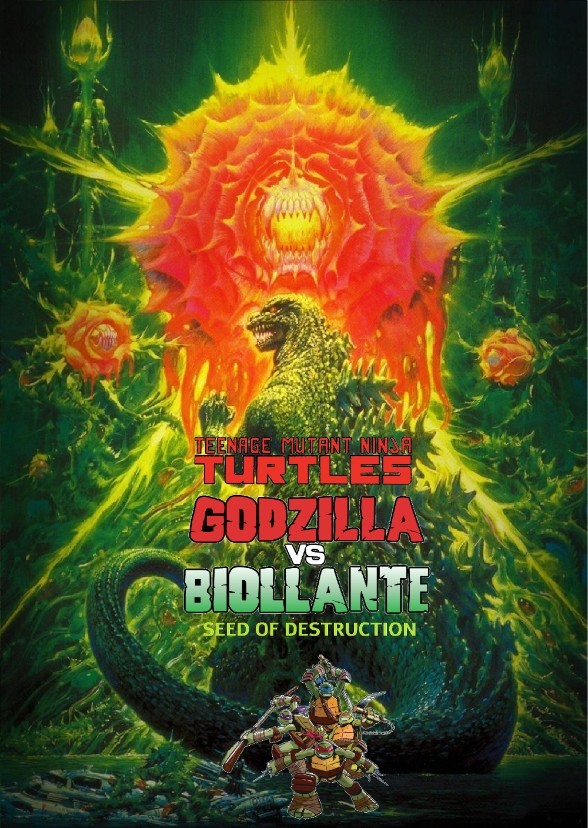 Teenage Mutant Ninja Turtles: Godzilla vs. Biollante: Seed of ...