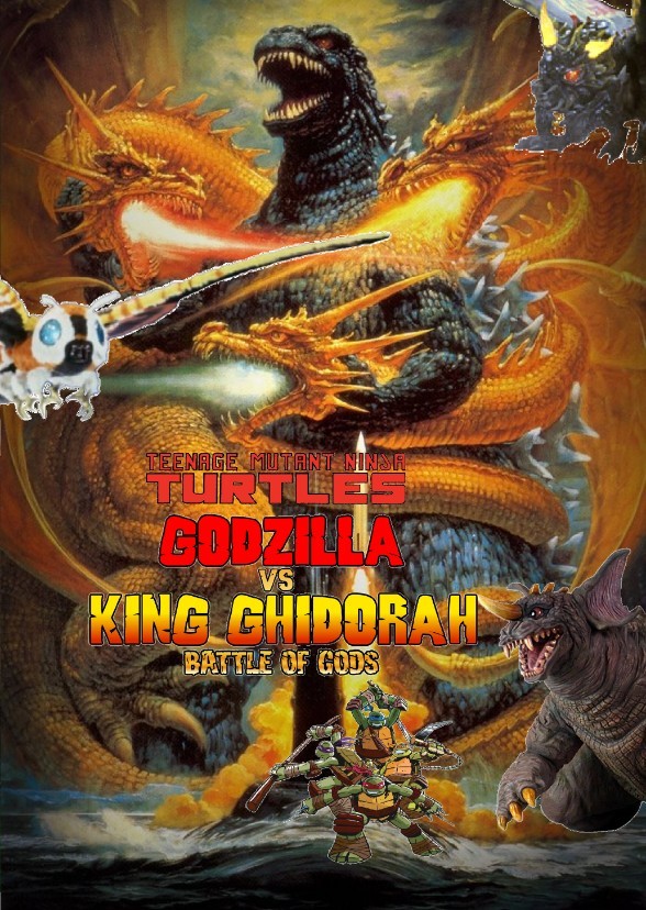 Teenage Mutant Ninja Turtles: Godzilla vs. King Ghidorah: Battle of ...