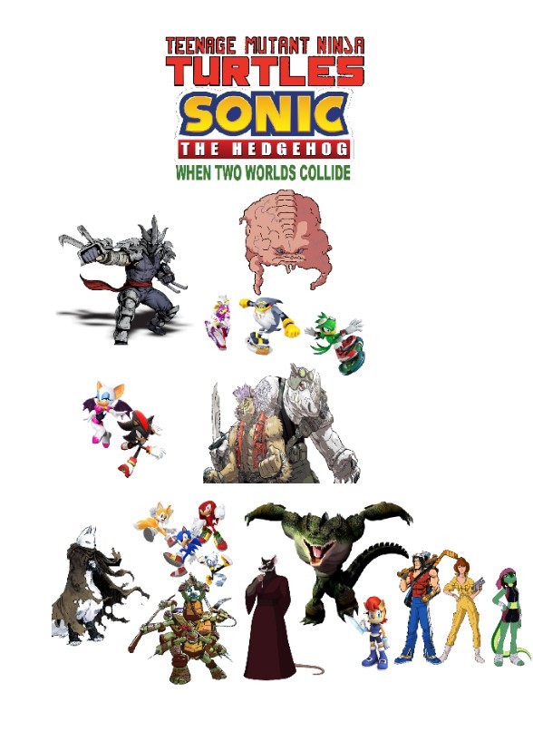 Teenage Mutant Ninja Turtles / Sonic the Hedgehog: When Two Worlds ...