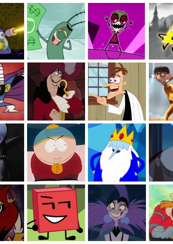 The Best animated movie and tv villains Fan Casting on myCast