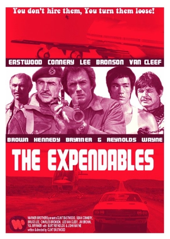 Expendables 1 Cast Posters