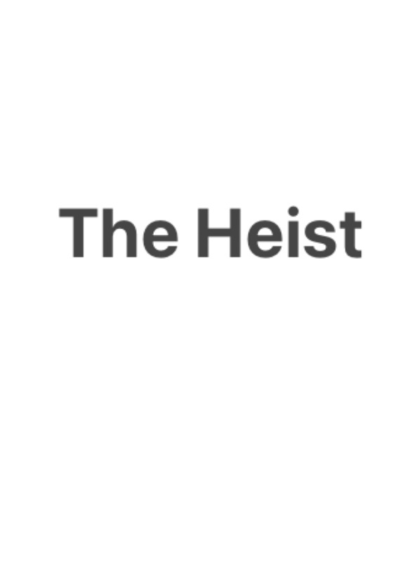 The Heist Fan Casting on myCast