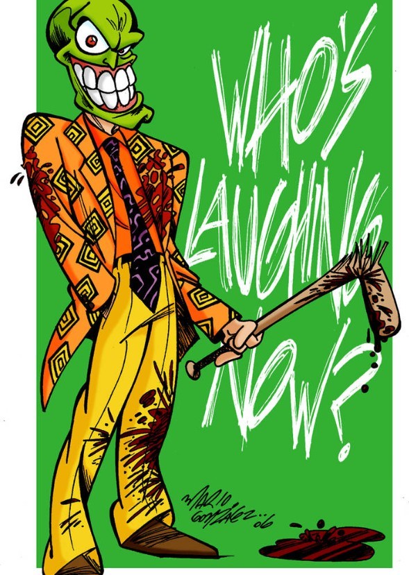 The mask: the host of big head Fan Casting on myCast