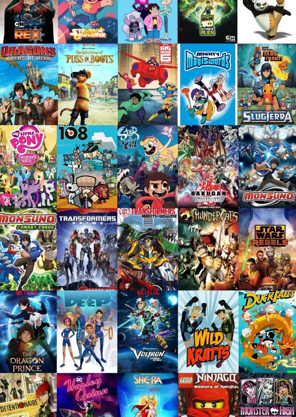 The Perfect 2010s-2020s Action Cartoon Fan Casting on myCast