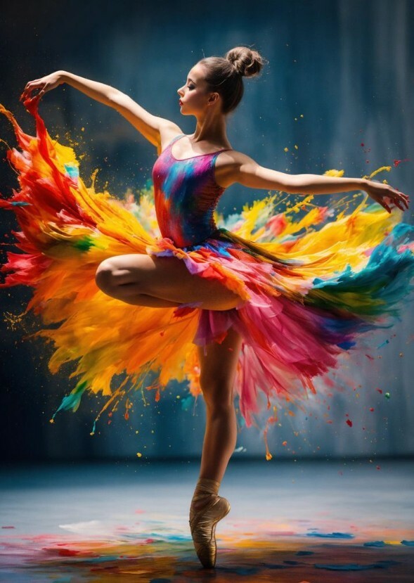 The rainbow ballerina Fan Casting on myCast