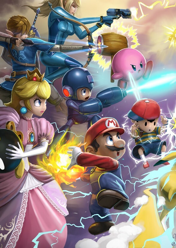 "The cheerful, pink orb" Fan Casting for The Smash Games: Chapter I ...