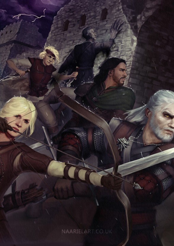 Fan Casting Tom Everett Scott as Cahir in The Witcher-Geralt's company ...