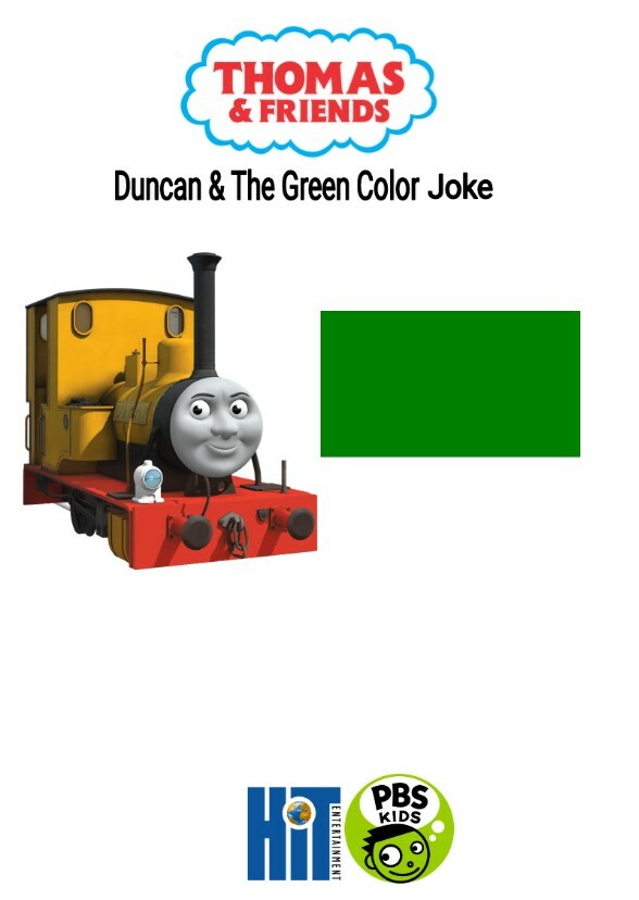 Thomas & Friends:Duncan & The Color Green Joke Series #10 Episode #15 ...