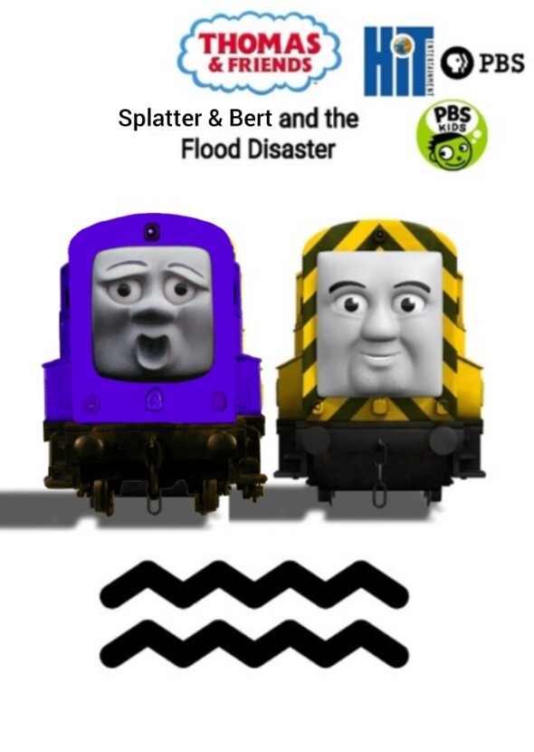 Thomas & Friends:Splatter and Bert and the Flood Disaster Episode Fan ...